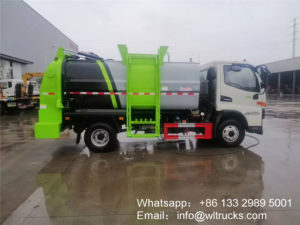 JAC 5000 liter Kitchen garbage Truck - fuel truck,sewage suction truck ...