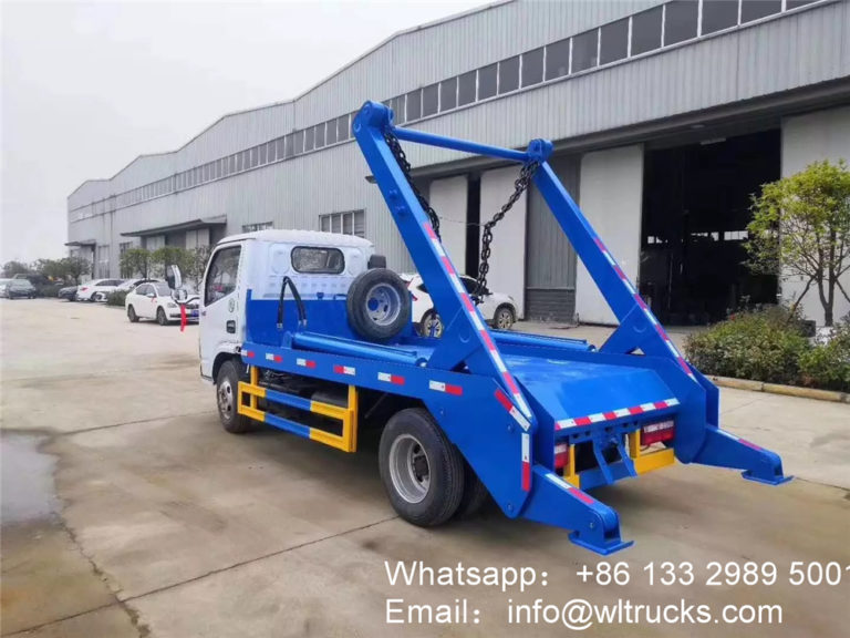 Dongfeng 5000 liter Swing arm garbage truck - fuel truck,sewage suction ...