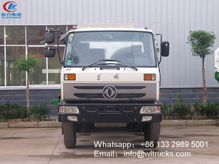 Dongfeng 10000 liter to 15000liters hanging bucket garbage truck - fuel ...