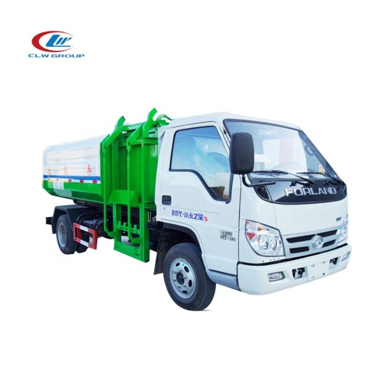 hanging bucket garbage truck - fuel truck,sewage suction truck,garbage ...
