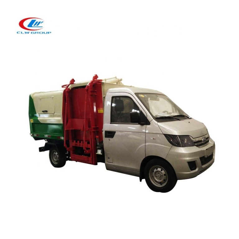 Foton gasoline small 3000 liter Hanging barrel garbage truck - fuel ...