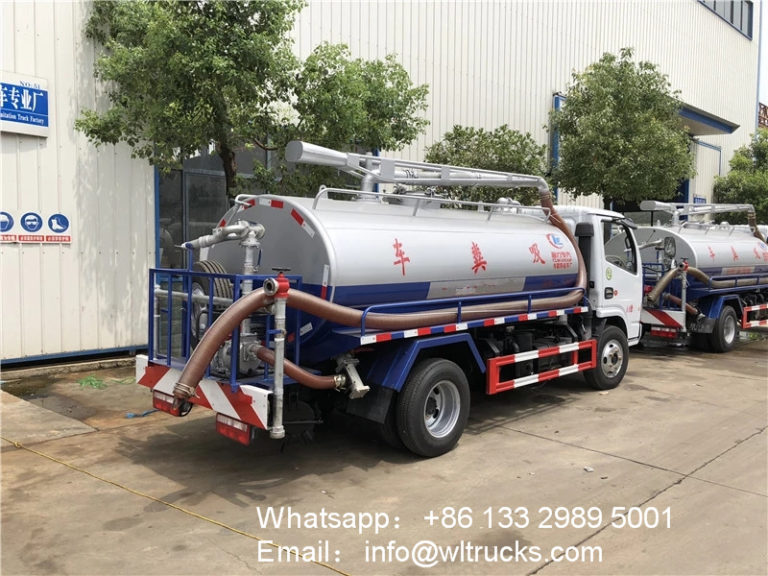 ISUZU 5000 liter vacuum septic tank truck - fuel truck,sewage suction ...