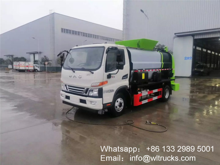 JAC 5000 liter Kitchen garbage Truck - fuel truck,sewage suction truck ...
