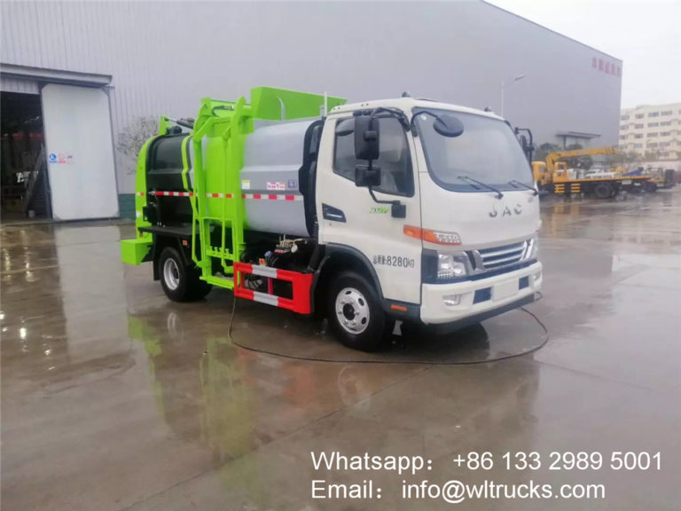 JAC 5000 liter Kitchen garbage Truck - fuel truck,sewage suction truck ...