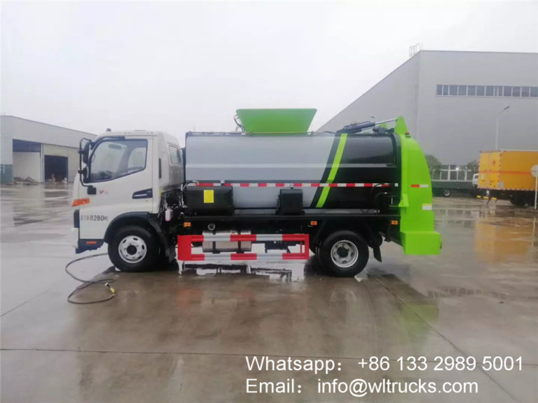 JAC 5000 liter Kitchen garbage Truck - fuel truck,sewage suction truck ...