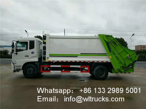 12m3 garbage compactor truck Manufacturer specifications