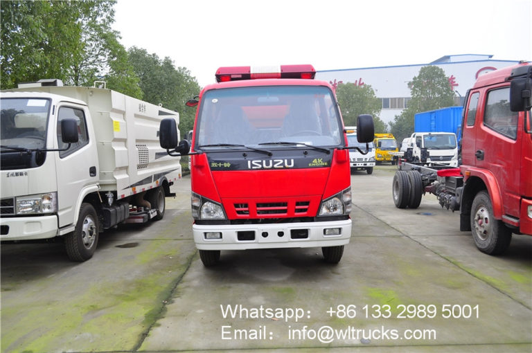 ISUZU 600P 5 ton fire truck - fuel truck,sewage suction truck,garbage ...