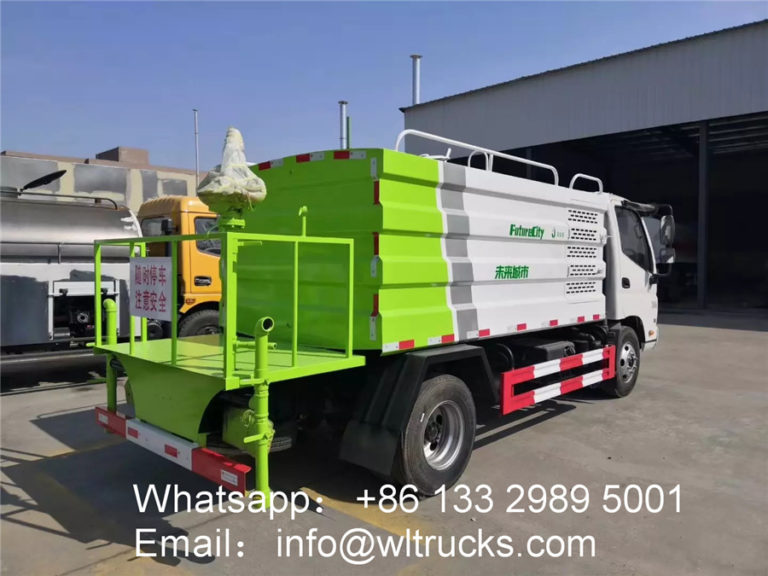 Foton 5000 liter mobile Disinfection truck - fuel truck,sewage suction ...
