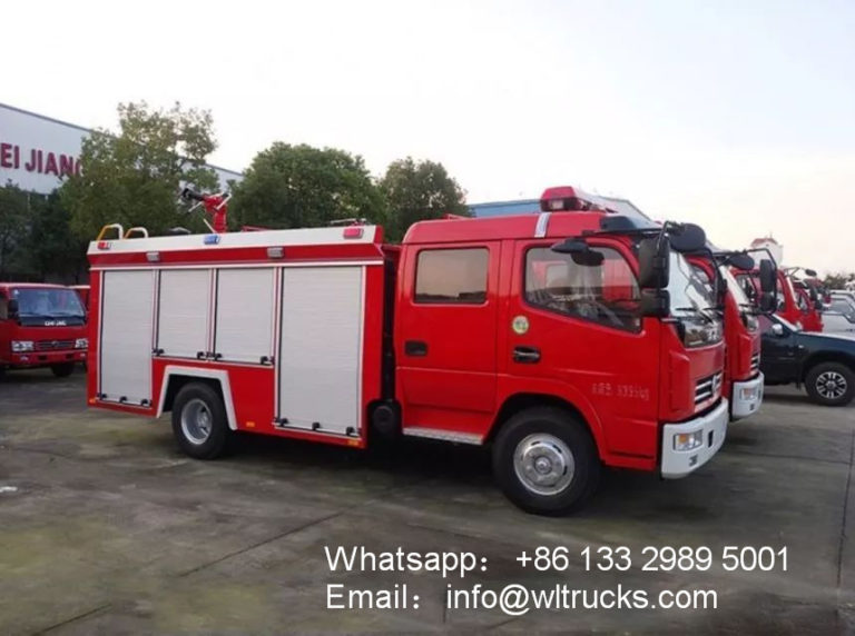 Dongfeng 4000liter fire engine truck - fuel truck,sewage suction truck ...