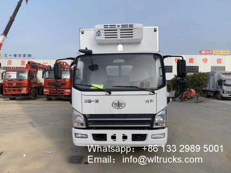 FAW 3 ton refrigerated delivery truck - fuel truck,sewage suction truck ...
