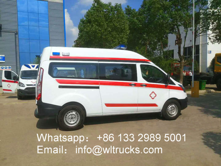 Ford V362 Long Axis Middle Roof ICU Emergency Rescue Vehicle - fuel ...