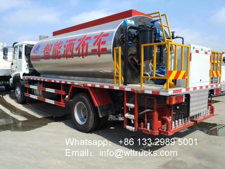 HOWO 15m3 intelligent asphalt/bitumen distributor truck - fuel truck ...