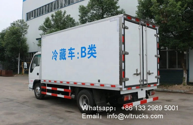 ISUZU 3 ton van refrigerated truck - fuel truck,sewage suction truck ...