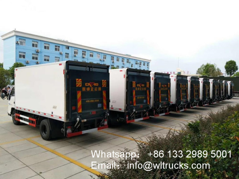 JMC 3 ton refrigerated container truck - fuel truck,sewage suction ...