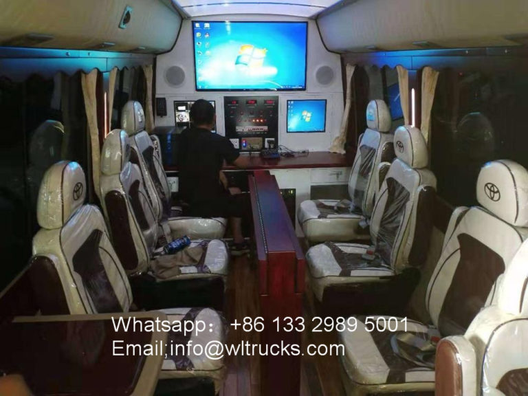 Japanese Toyota mobile medical ambulance bus - fuel truck,sewage ...