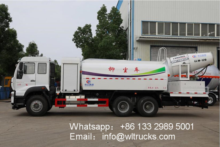 6x4 Sinotruk Steyr 16 ton 120m Dust suppression truck - fuel truck ...