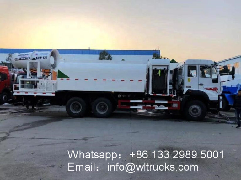 6x4 Sinotruk Steyr 16 ton 120m Dust suppression truck - fuel truck ...