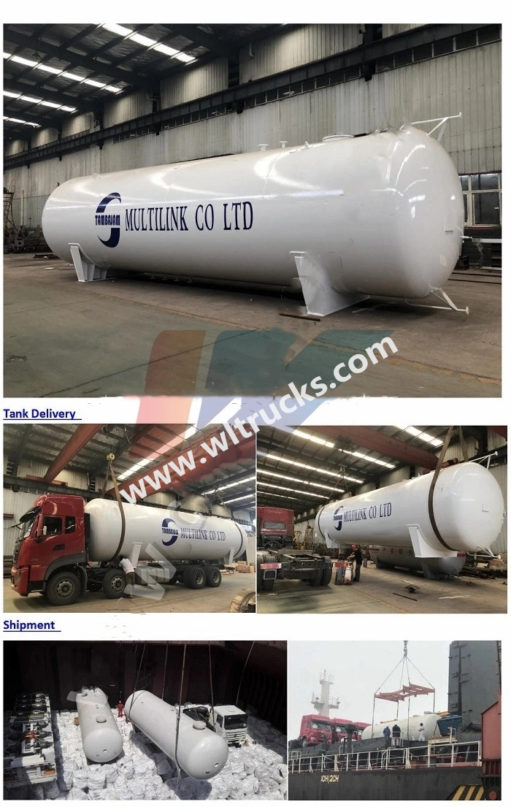 70000liters 30 ton LPG Gas Storage Tank - fuel truck,sewage suction ...