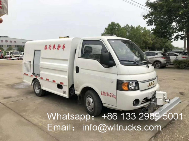 JAC small 1500 liter garbage can cleaning truck - fuel truck,sewage ...