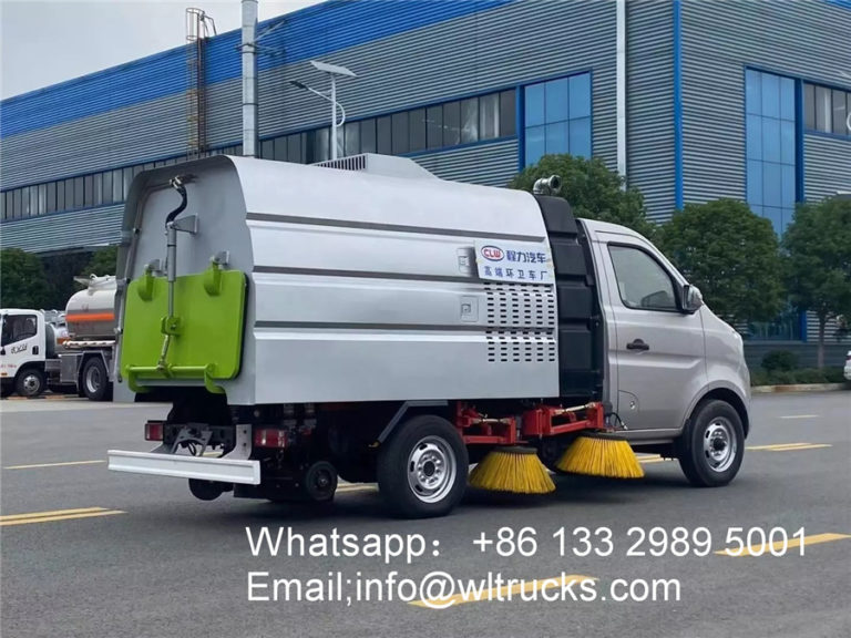 Changan small gasoline 2m3 street sweeper truck - fuel truck,sewage ...
