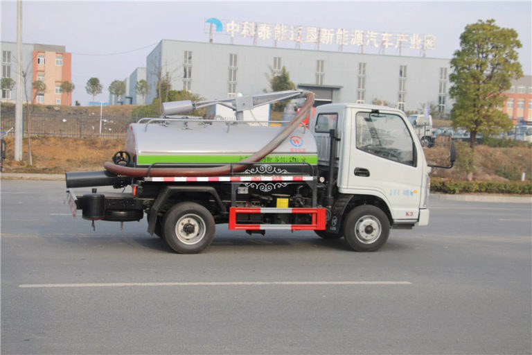 mini 3cbm Septic tank truck