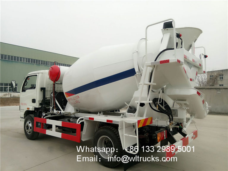 Yuejin 3m3 mini cement mixer truck - fuel truck,sewage suction truck ...