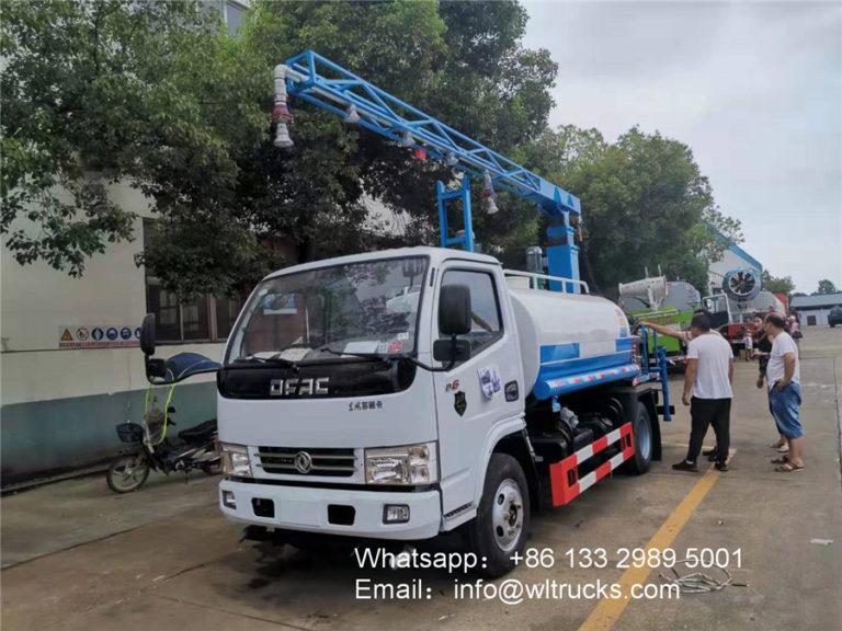 5000L Railway dust suppression truck - fuel truck,sewage suction truck ...
