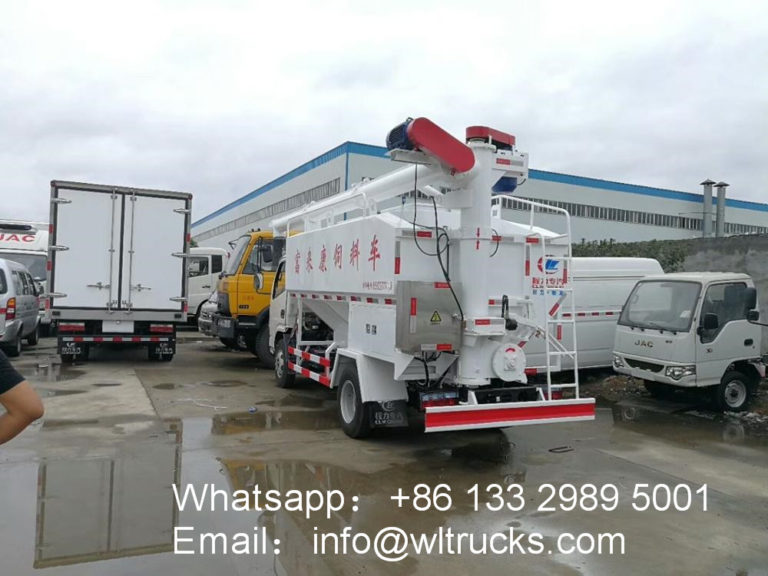 RHD/LHD Dongfeng 4 ton Fish bulk feed truck - fuel truck,sewage suction ...