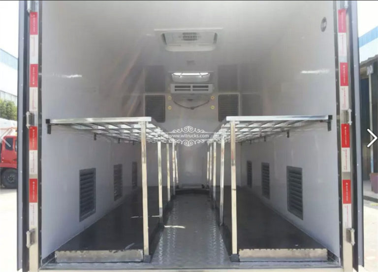 Dongfeng 14m3 Chicken transport truck - fuel truck,sewage suction truck ...