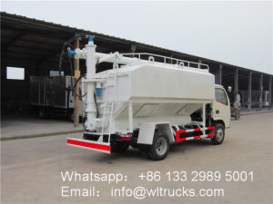 RHD/LHD Dongfeng 4 ton Fish bulk feed truck - fuel truck,sewage suction ...