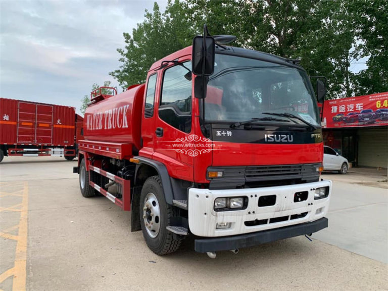 ISUZU ftr 12 ton to 15 ton water bowser truck