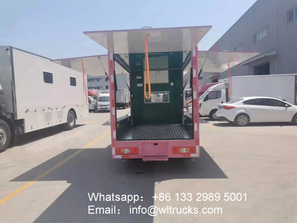 Chery gasoline bbq food truck