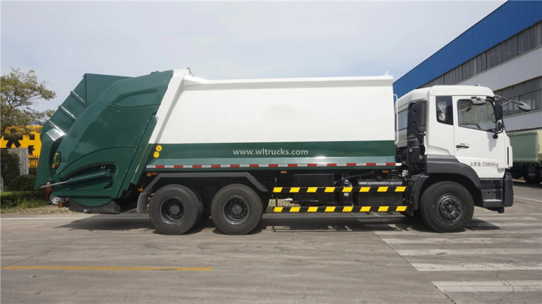10 wheel Dongfeng Kinland 18cbm garbage compactor collection truck