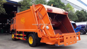 Dongfeng 12m3 Refuse Collector Compactor Garbage Truck