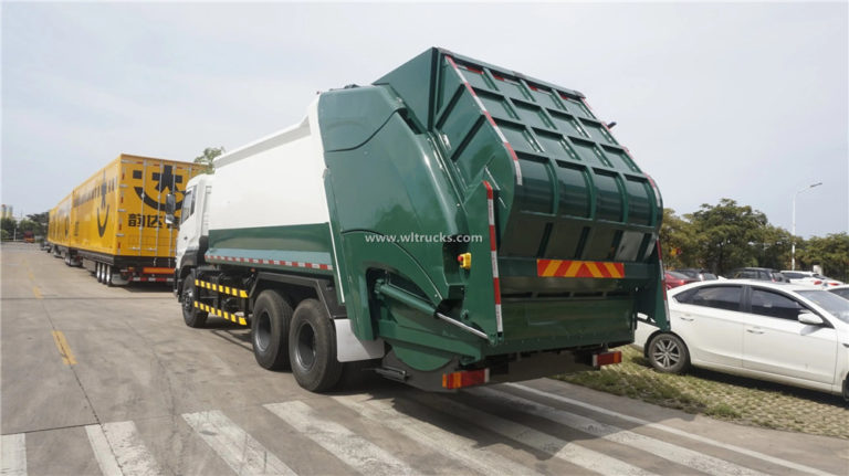 10 wheel Dongfeng Kinland 18cbm garbage compactor collection truck
