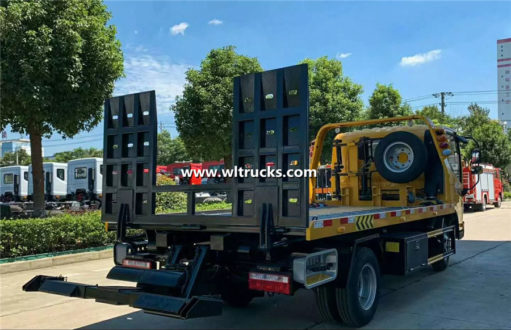 FAW 3 ton falt Wrecker truck