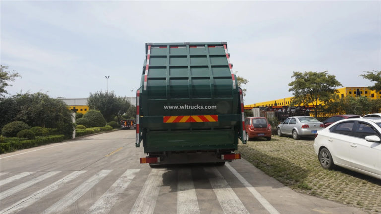 10 wheel Dongfeng Kinland 18cbm garbage compactor collection truck