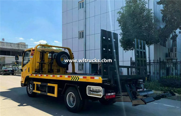 FAW 3 ton falt Wrecker truck