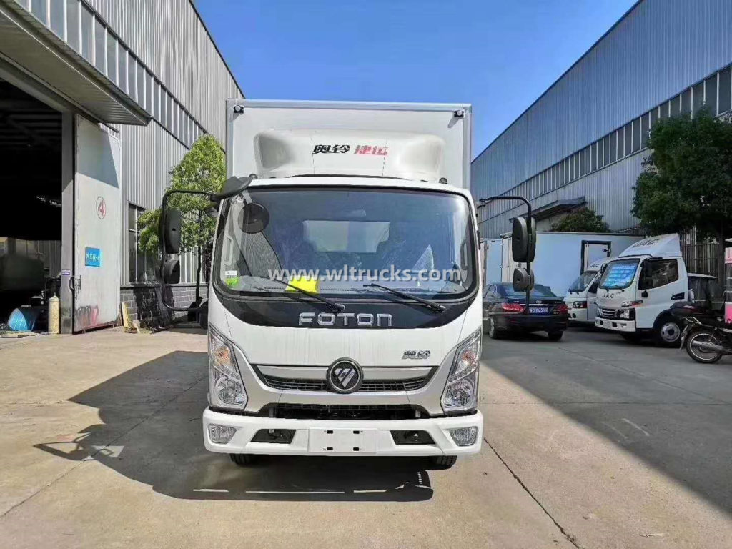 Foton Aoling 5 ton Fresh Fish Refrigerated Transport Truck