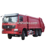 5cbm Rear loading compactor garbage truck