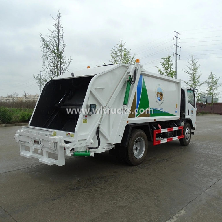 Isuzu 8cbm Rear Loader Compactor rubbish Truck