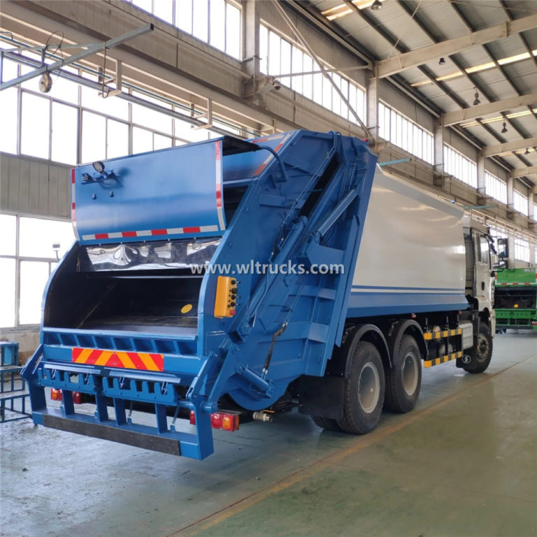 10 wheel Shacman 18cbm waste garbage compactor truck