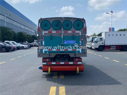 Dongfeng electric small 2 ton sweeping truck