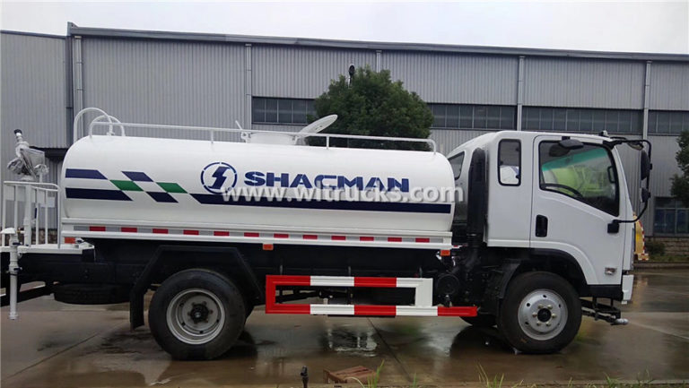 Shacman 3000 gallon Stainless Steel Drinkable Water Tank Truck