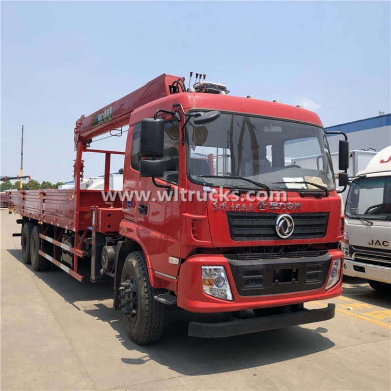 Dongfeng Kinrun 8 Ton Telescoping Boom Truck Mounted Crane