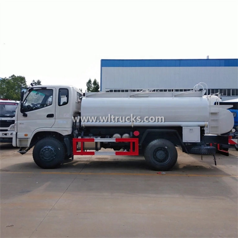 FAW 3000 gallon fuel tanker truck