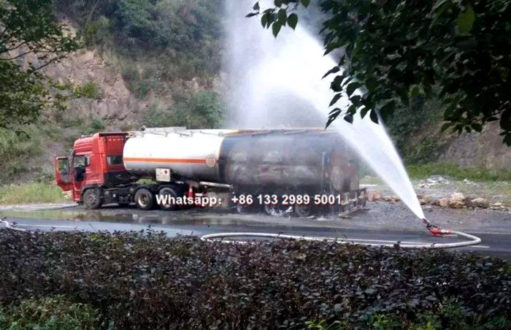 How to effectively prevent fire and explosion of fuel oil tanker truck?
