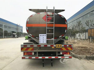 FAW 16cbm aluminum oil bowser truck