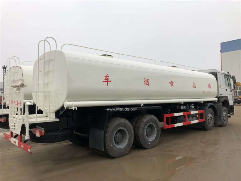 12 wheel Sinotruk Howo 25000liters water tanker truck - fuel truck ...