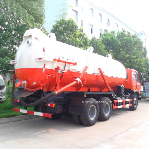 Dongfeng 18cbm sand vacuum truck
